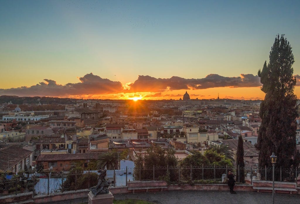 Where To See The Sunset In Rome: 12 Best Sunset Spots